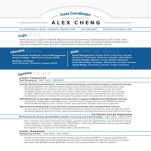AlexChengResume(EventCoordinator) | PDF