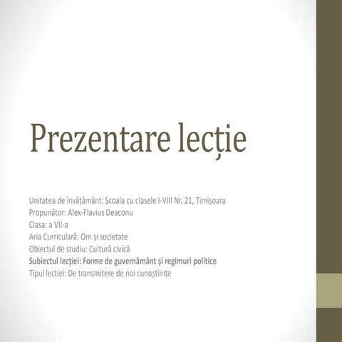 Alex deaconu iac prezentare lecție | PPT