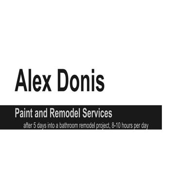 Alex Donis Paint and Remodel | PPT