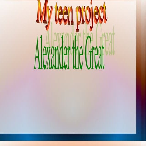Alexander The Great | PPTX