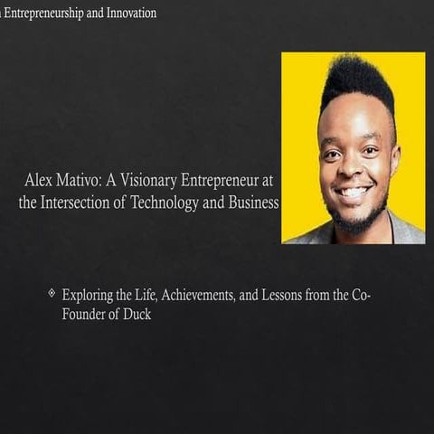 Alex_Mativo_Presentation .pptx ANBU JOHN BADAN SMITH | PPTX