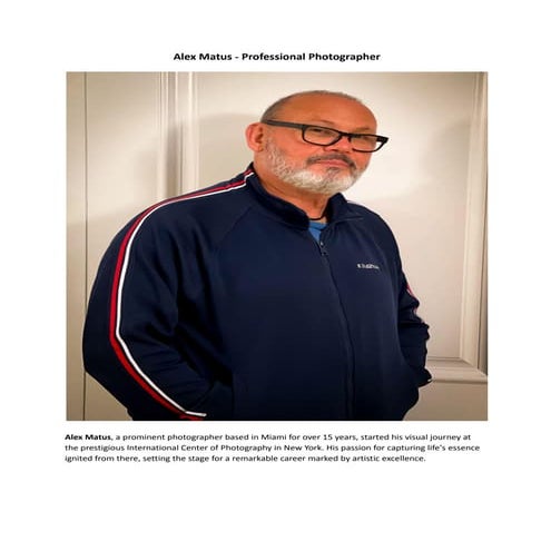 Alex Matus - Professional Best Photographer | PDF