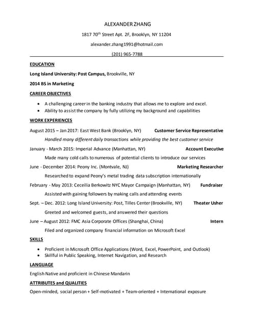 RESUME final | PDF