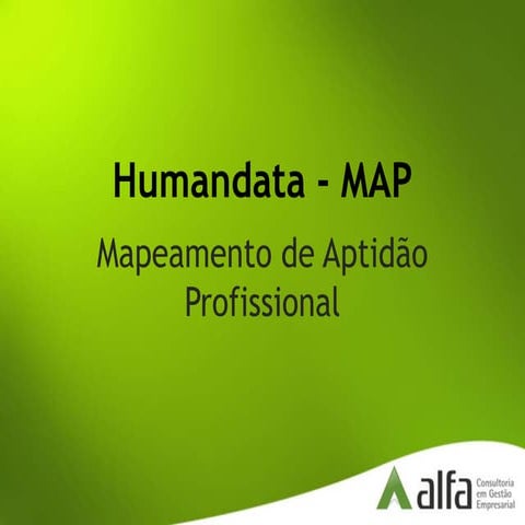 teste Map - Alfa Consultoria | PPTX