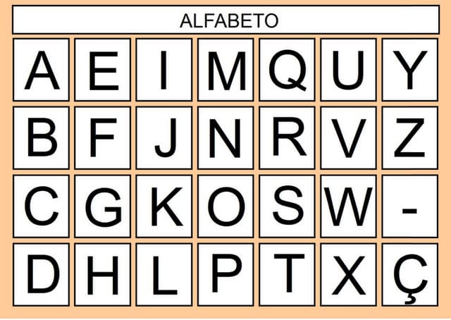 Alfabeto 1 | PPT Alfabeto 1 | PPT
