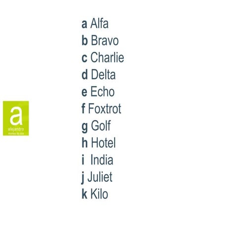 Alfabeto nautico | PPT