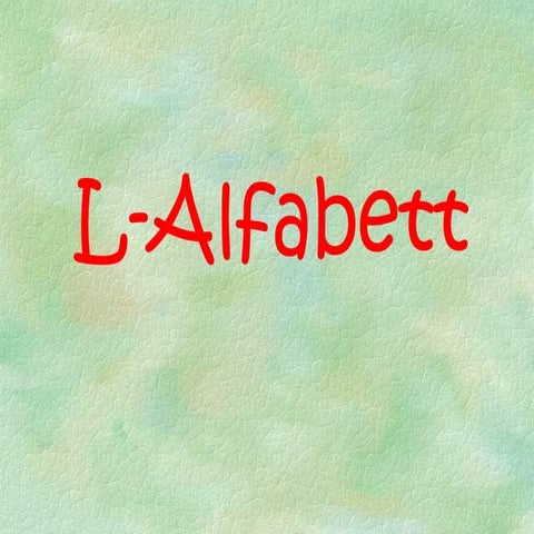 Alfabett bil malti | PDF