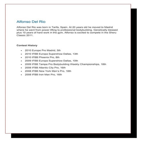 Alfonso del rio | PDF