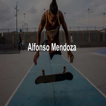 Alfonso mendoza | PPT