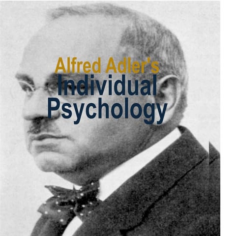 Alfred Adler Individual Psychology | PPTX