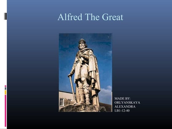 Alfred the Great | PPT | Christianity | Religion & Spirituality