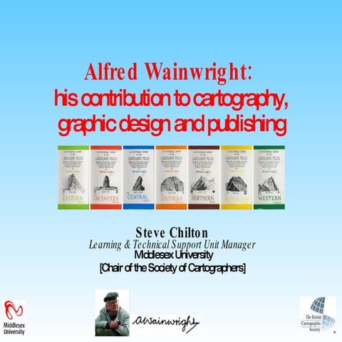 Alfred Wainwright: his contribution to cartography and graphic design | PPT