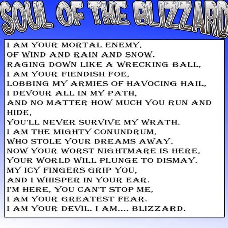 Callum's hurricane poem