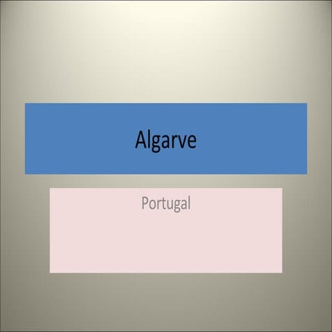 Algarve Portugal | PPT