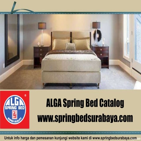 Alga spring bed Surabaya | PPTX