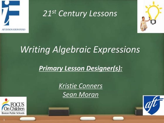 INTRODUCTION TO ALGEBRA | PPT