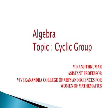 Algebra FIELD THEORY FOR ABSTRACT ALGEBRA NOTES | PPTX