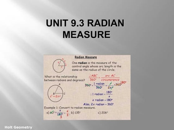 PC_Q2_W1-2_Angles in a Unit Circle Presentation PPT | PPTX