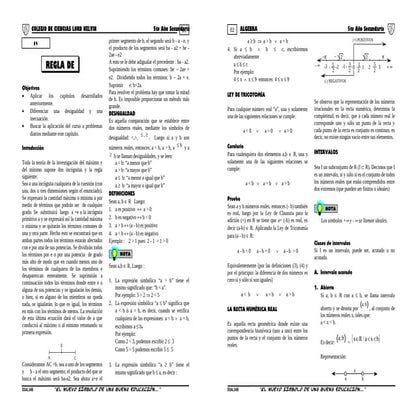 LISTA DE SÍMBOLOS EN ÁLGEBRA | DOC