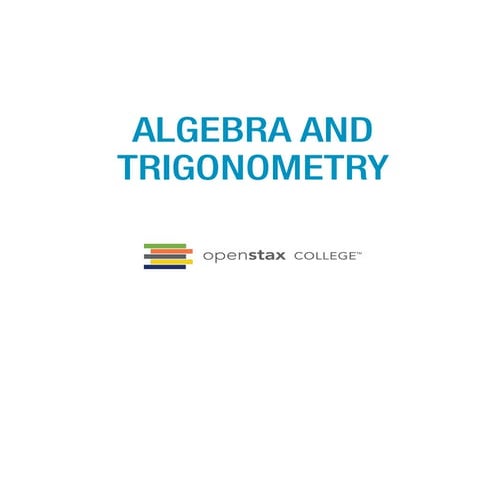 Algebra and trigonometry-op | PDF