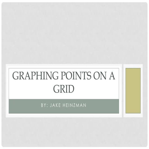 Graphing Points on a Grid | PPT | Free Download