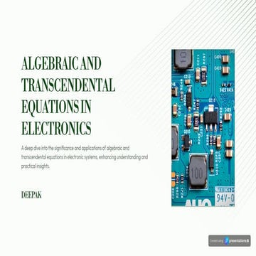 Algebraic and Transcendental Equations in Electronics.pdf