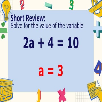Mastering Literal Equations: Solving Variables in Formulas and Real ...