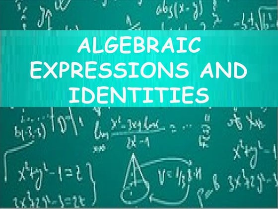 Expansion and Factorisation of Algebraic Expressions 2.pptx | Web ...