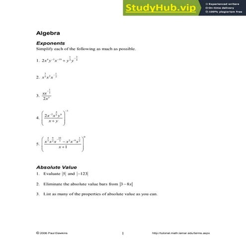 Algebra Trigonometry Problems | PDF | Physics | Science