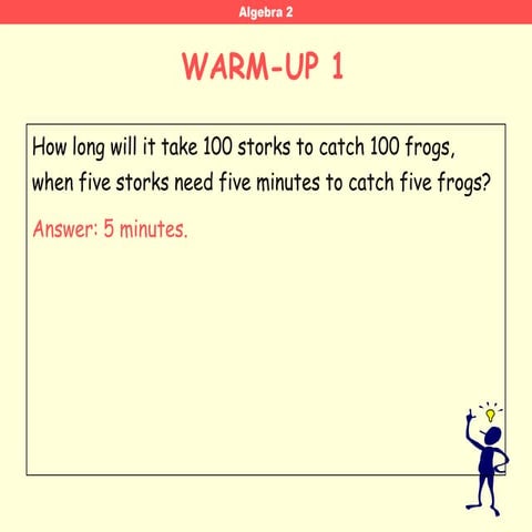 Semester 1 Warm-Ups | PPTX