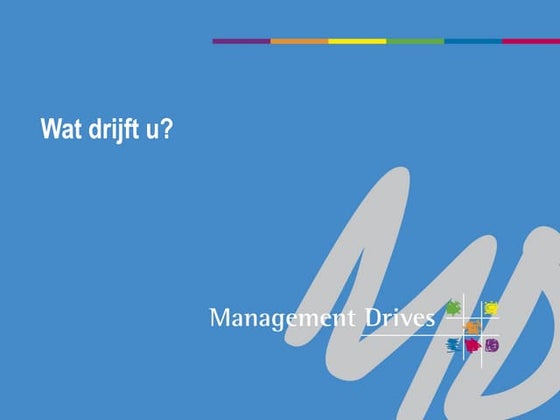 Management Drives Introductie Brochure | PDF | Business | Business and Finance
