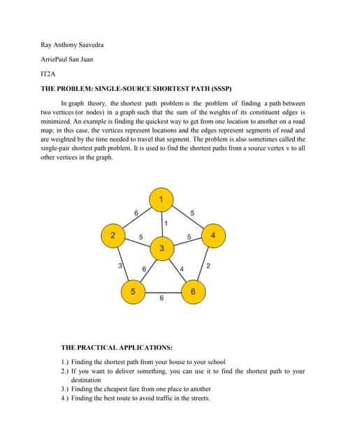 Shortest Path Algorithm Ppt
