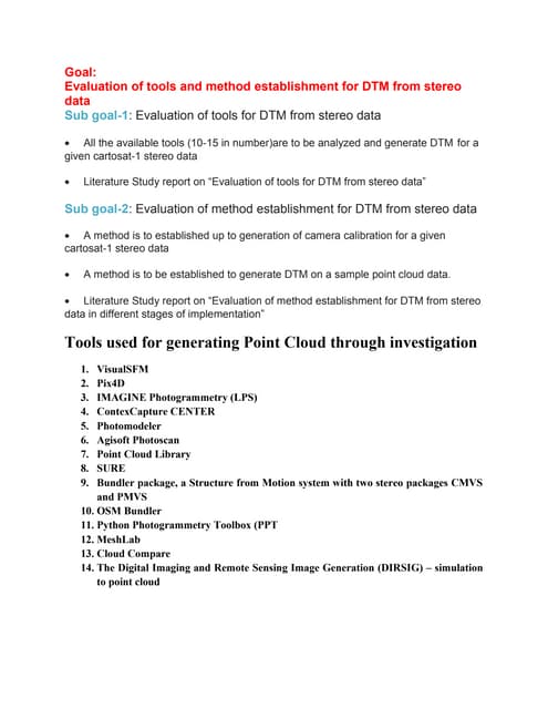 DSM/DTM/DEM generation from aerial photogrrametry.pptx