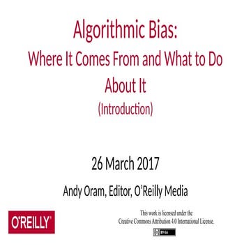Algorithmic bias: introduction | PDF