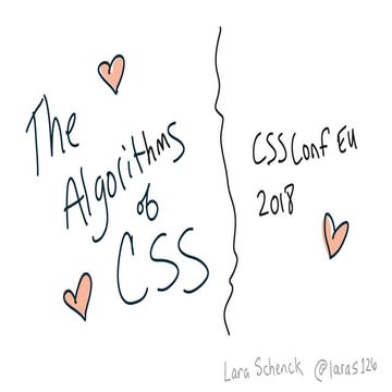 The Algorithms Of Css Cssconf Eu 2018 Pdf Technology And Computing