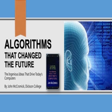 Algorithms that changed the future | PPT
