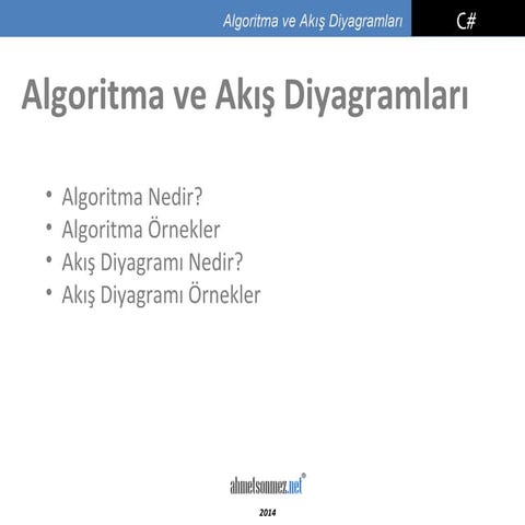 Algoritma Nedir? | PPS