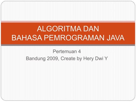 Pengenalan bahasa java & instalasi java.pptx