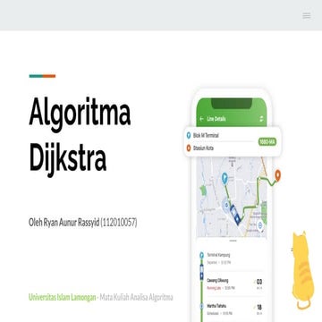 Algoritma Dijstra | PDF