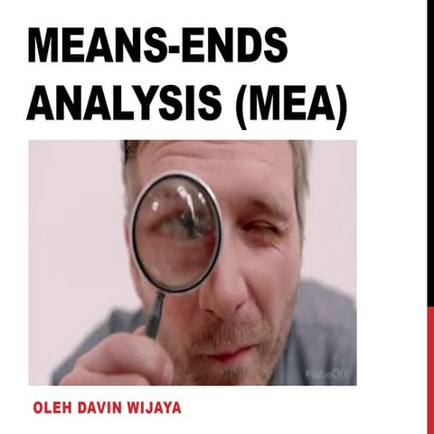 Algoritma means ends analysis (mea) | PPTX