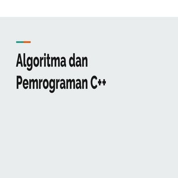 3. Salinan dari Algoritman dan Pemrograman C++.pptx