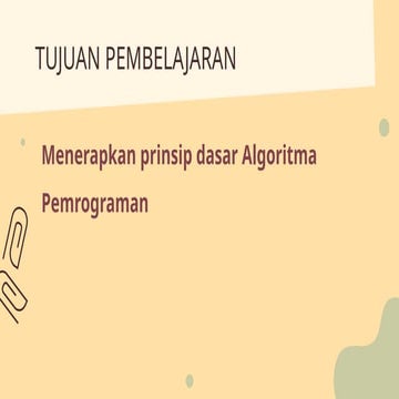 ALGORITMA PEMROGRAMAN KELAS X SMK KK PPLG | PPTX