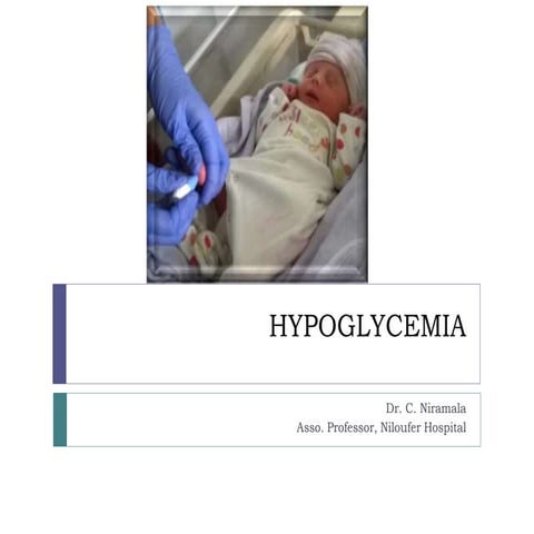 Algortihm hypoglycemia | PPTX