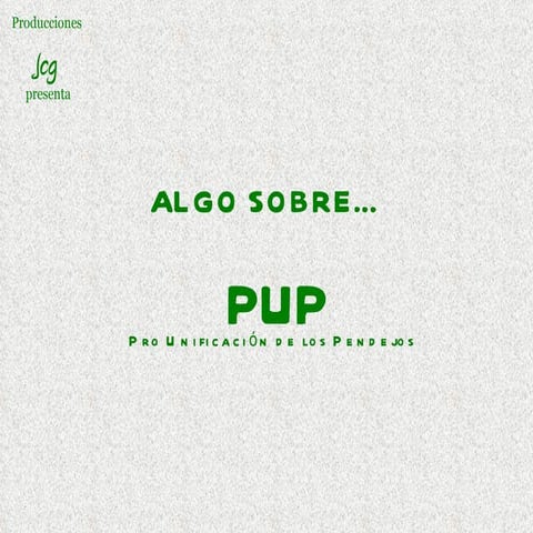 El pup | PPSX