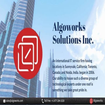 Algoworks Services | PPTX