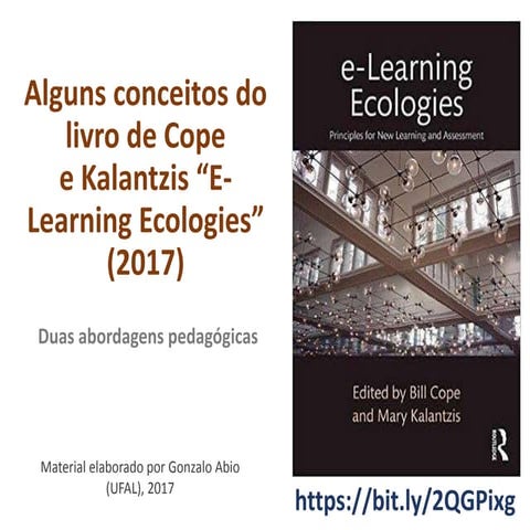 Alguns conceitos do livro de Cope e Kalantzis (2017) | PPTX