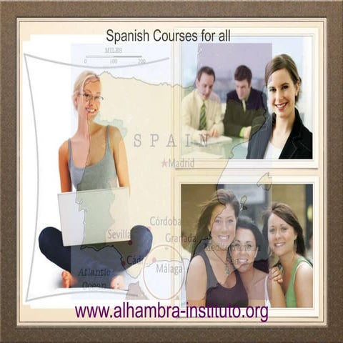 Learn Spanish in Spain|Spanish for School-Groups|Study abroad Spain | PPT