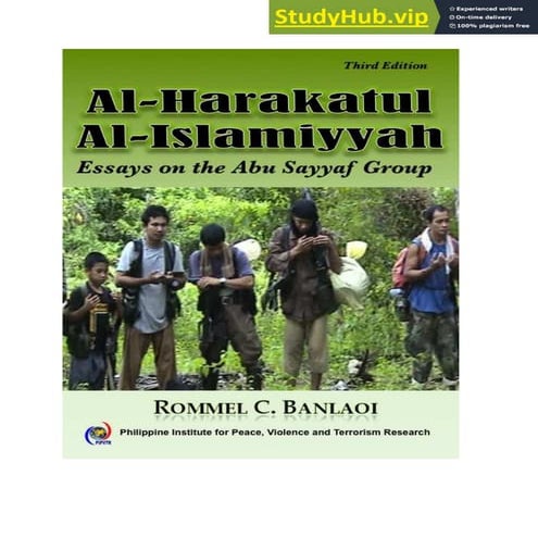 Al Harakatul Al Islamiyyah Essays On The Abu Sayyaf Group By Rommel ...