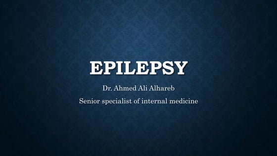 MANAGEMENT OF STATUS EPILEPTICUS IN THE ICU.pptx MANAGEMENT OF STATUS EPILEPTICUS IN THE ICU.pptx