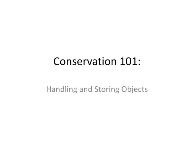 Alhfam 2010 handling and storing objects | PPTX Alhfam 2010 handling and storing objects | PPTX